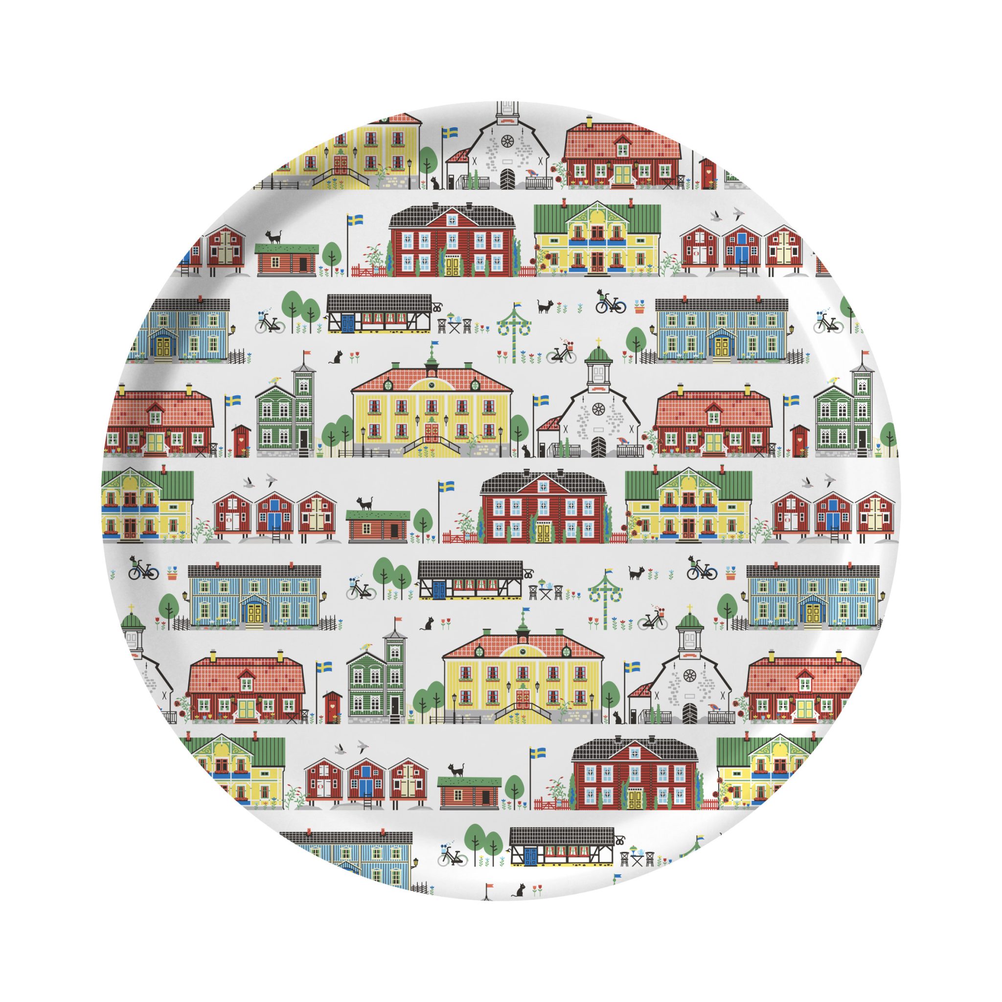 Frukostbricka 27×20 cm FIKA pride – Citronelles